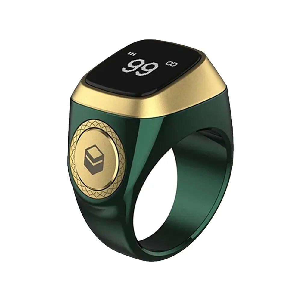 Кольцо-тасбих Ola Esporte Zikr, Green Zikr, размер 22