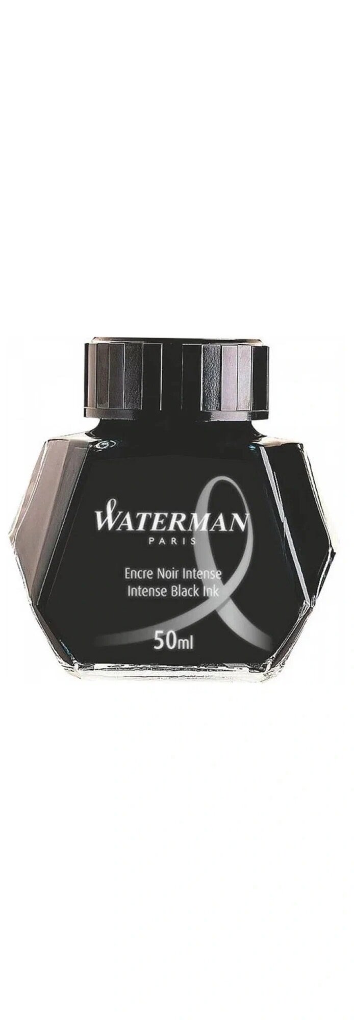 Флакон с чернилами Waterman Intense Black чернила 50мл (cws0110710)