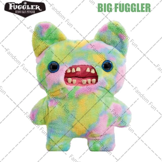 Оригинальная плюшевая игрушка-монстр Big Fuggler размером 38-45 см, большой размер, забавный уродливый зубастый монстр, сумасшедший кролик, пушистая подушка с наполнителем