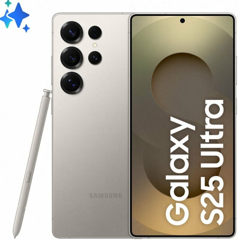 Смартфон Samsung Galaxy S25 Ultra 5G 12+256GB Серый Титан