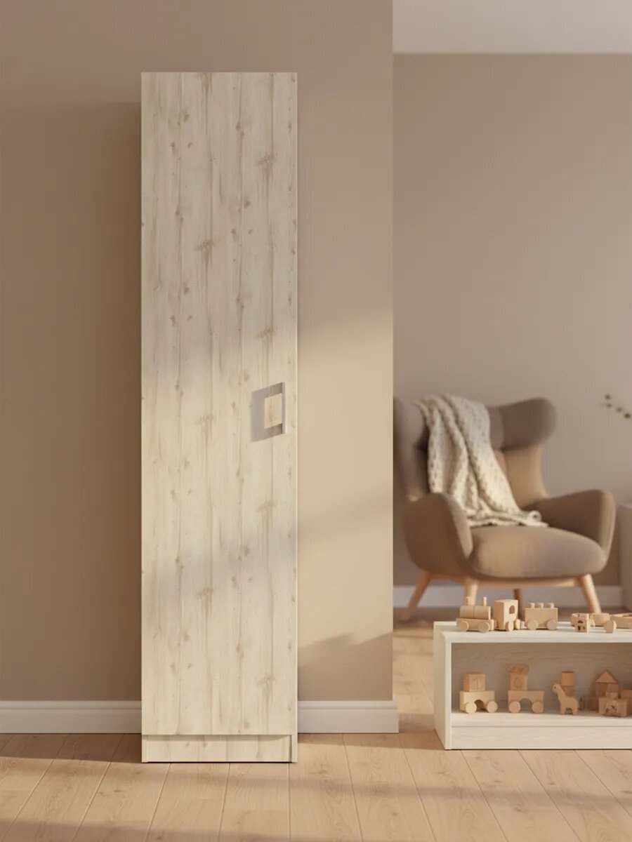 На балкон шкаф пенал FRESTER с полками в спальню прихожую деревянный, от производителя