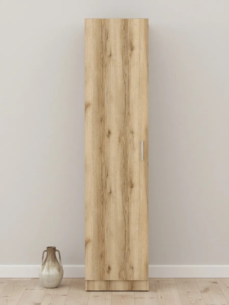 Шкаф пенал FRESTER распашной деревянный для одежды спальни, от производителя