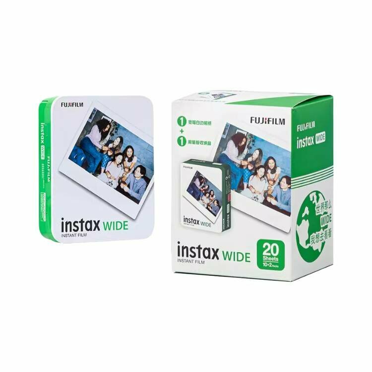 Фотобумага FUJIFILM Instax Wide, multicolor, 10 листов, для моментальной печати