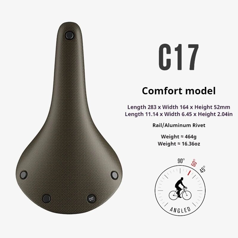 Подушка Brooks C17 для велосипеда C17 Forest green