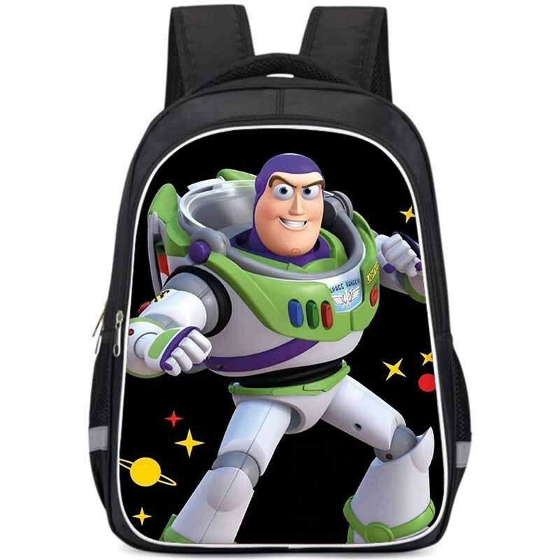 Рюкзак для детей Buzz Lightyear с большим объемом и материалом оксфорд, размер 10-Л.