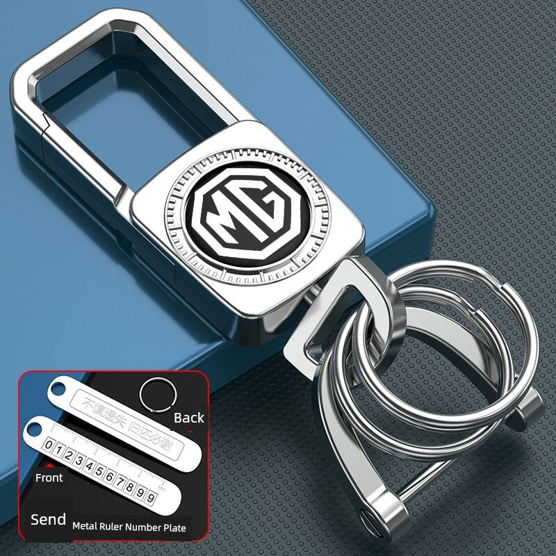 Брелок для ключей автомобиля, высококачественный аксессуар, мужской, деловой, для ношения на поясе, защита от потери,