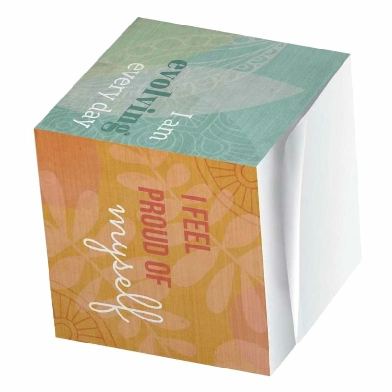 Цветная бумажная кирпичная трехмерная записная книжка в стиле two