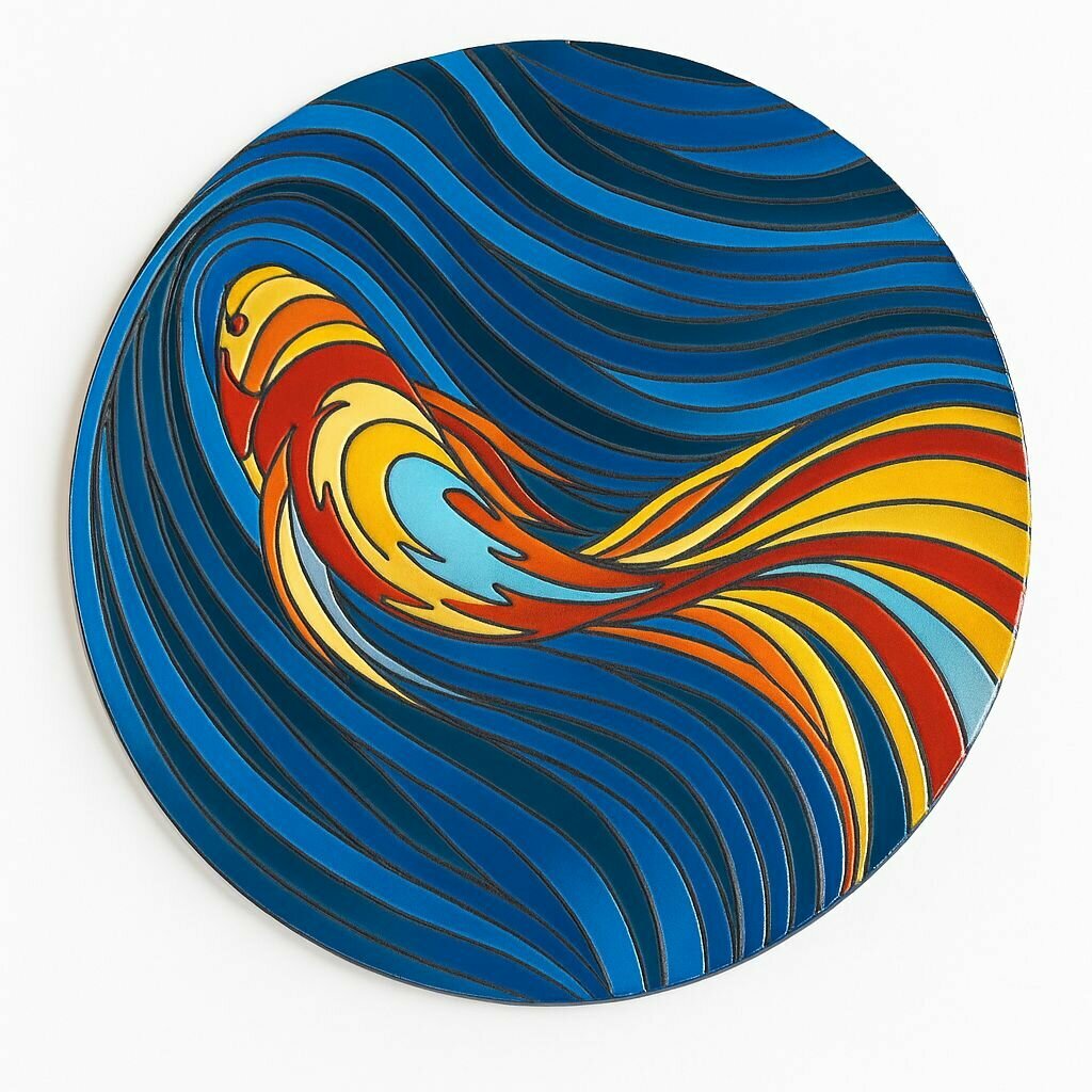 ManeTiles Декоративная тарелка, 30х30 см