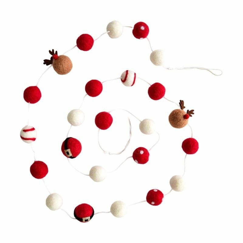 Рождественский флаг, подвеска для украшения рождественской елки-Лось