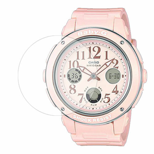 Скрин Мобайл защитный экран для часов Casio BGA-150EF-4B из гидрогелевая плёнка прозрачная