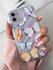 Чехол О'кейси, для iPhone 11, с принтом, прозрачный, желтый/розовый/голубой