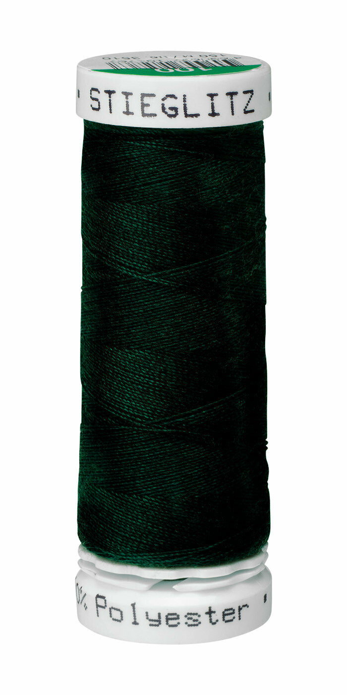 Нитки швейные Stieglitz30 50м, темно-зеленый (3308)