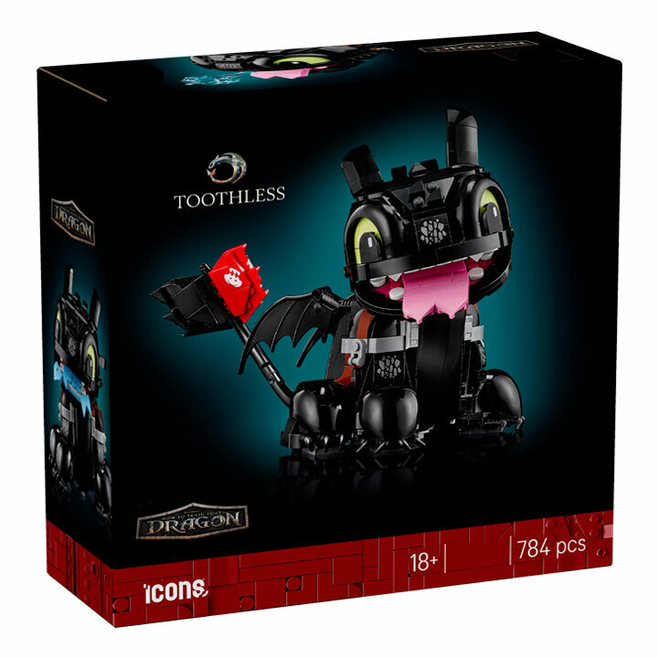 Конструктор "Как приручить дракона", Беззубик, ночная фурия Toothless