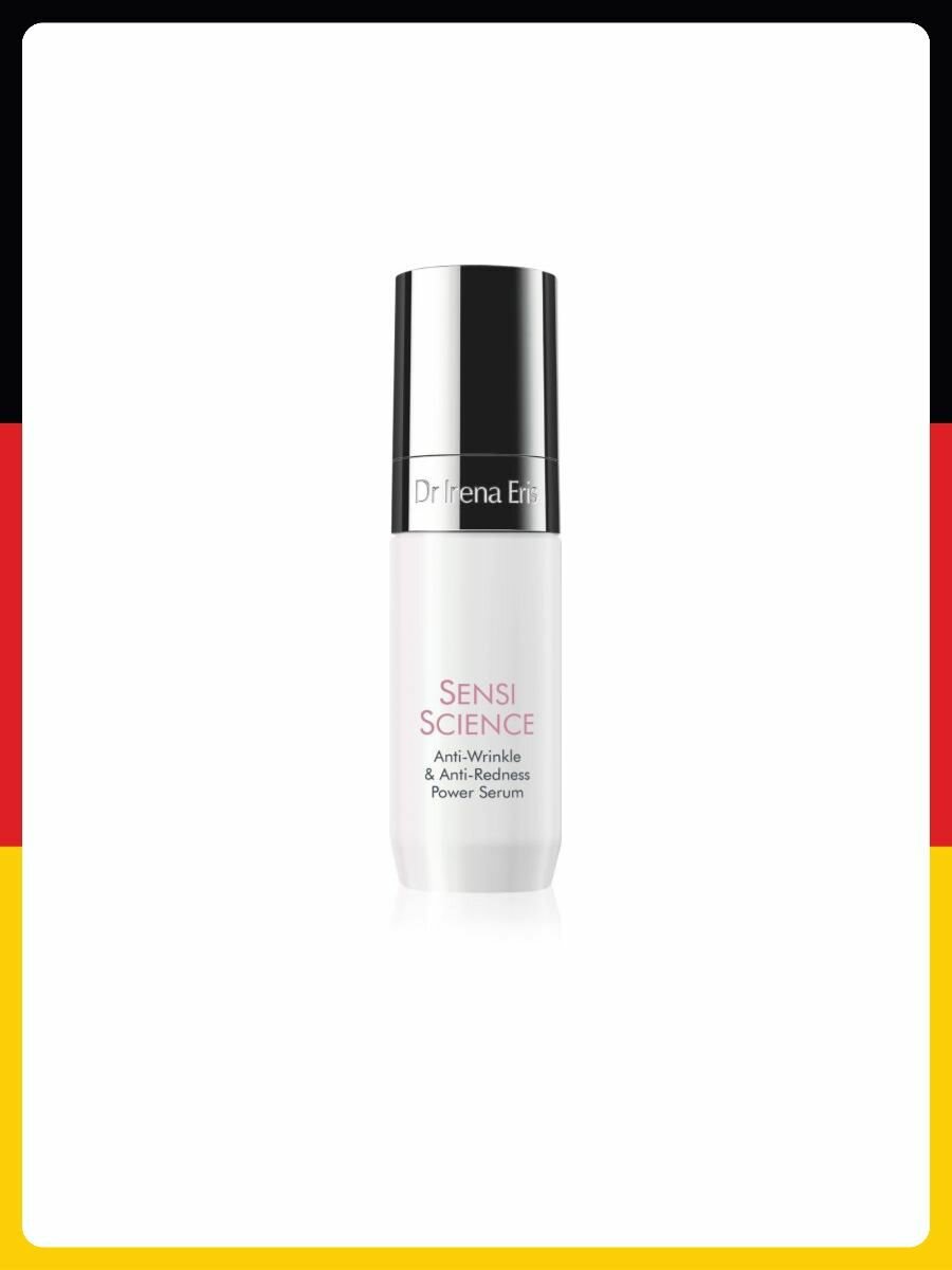Сыворотка для ухода за кожей Dr Irena Eris Sensi Science Anti-Wrinkle & Anti-Redness Power Serum strengthening serum against wrinkles, 30 мл