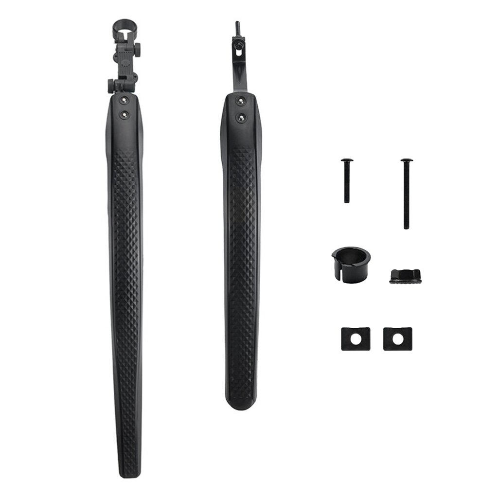 Складные регулируемые грязезащитные щитки для велосипедов (передний и задний, комплект)