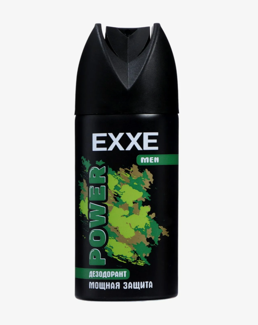 EXXE Men Power - мужской дезодорант-спрей, Мощная защита, 150 мл