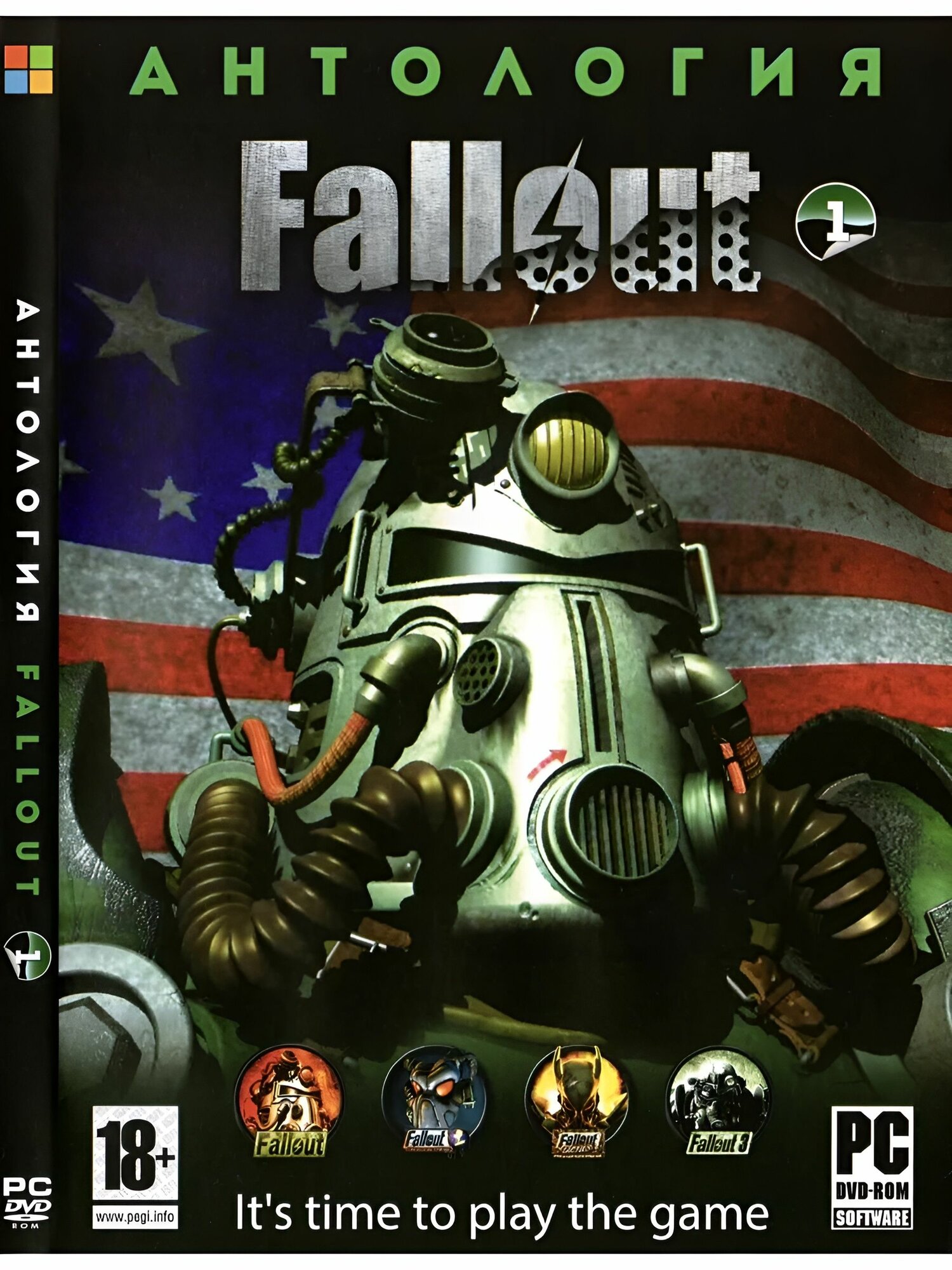 Антология FALLOUT. Часть-1. ДВД игра