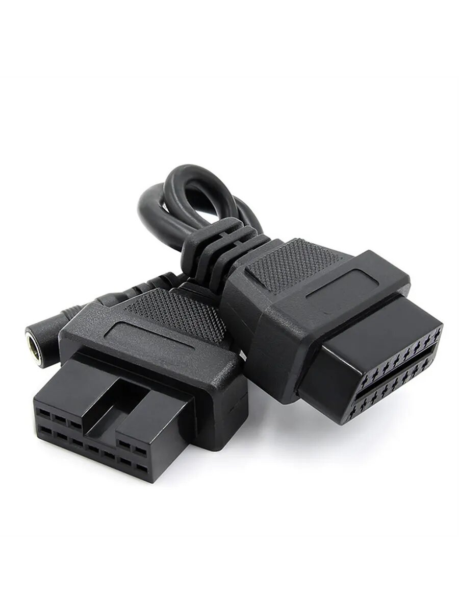 12-Контактный Диагностический Кабель-адаптер OBD1 - 16-Контактный OBD2 Подходит для Mitsubishi