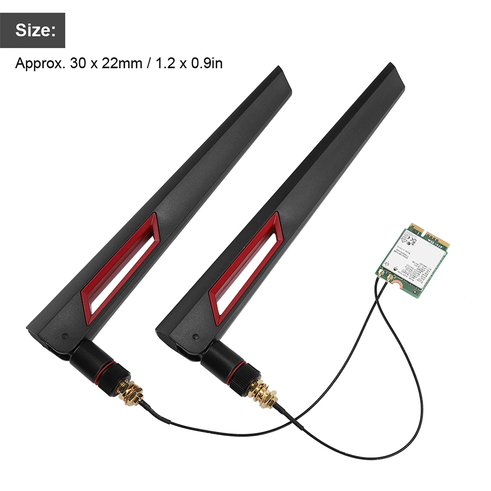 Wireless Network Card AX201NGW with AC88u Dual Band WIFI antenna ipex4 Connecting Cable