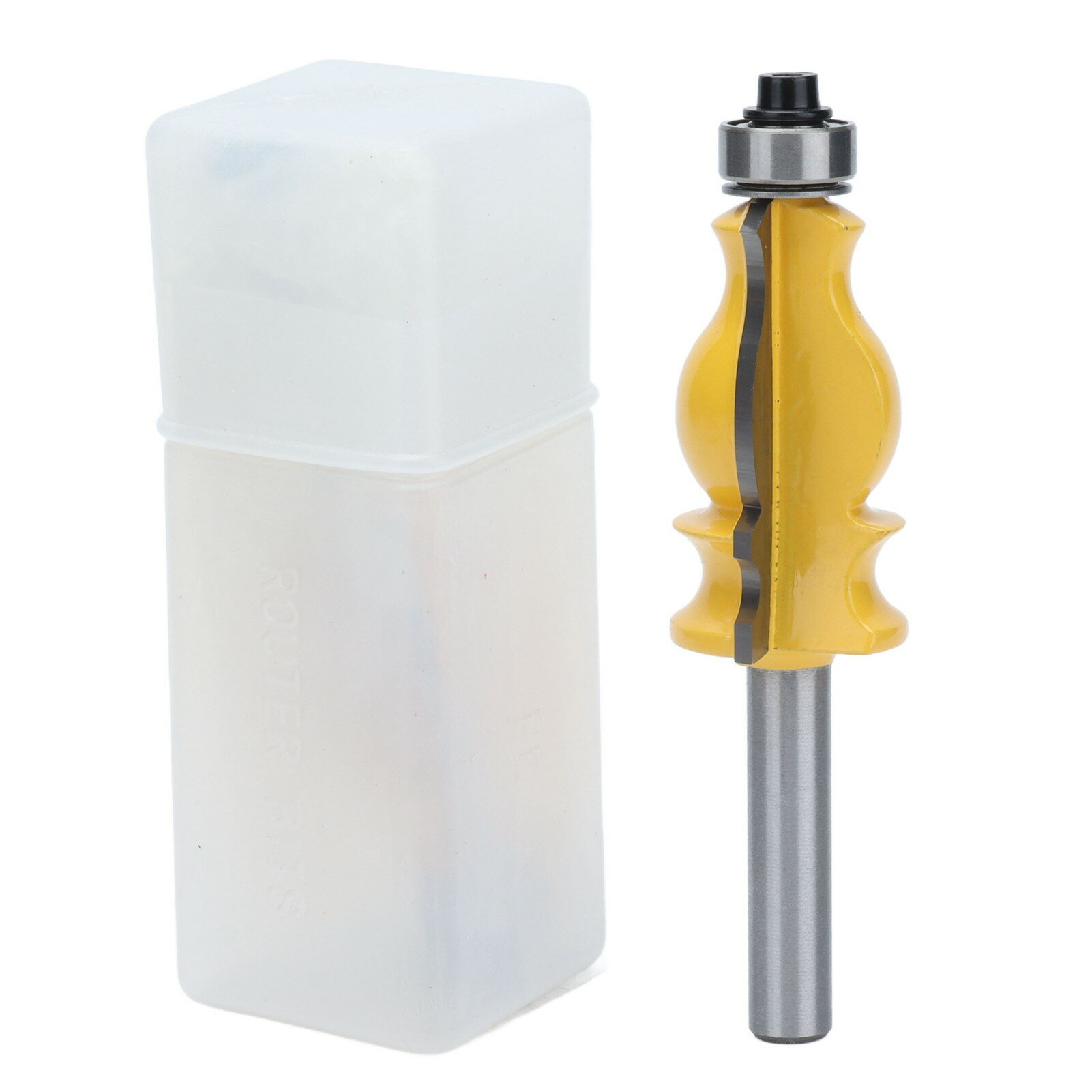 Фреза для поручней с хвостовиком 8 мм, углеродистая сталь, линейный профиль, деревообрабатывающий инструмент, «рыбий хвост»