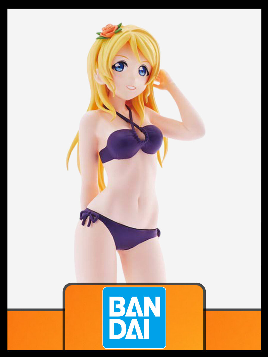 Оригинальная фигурка Ayase Eli от Bandai Spirits из аниме Love Live! / Аясэ Эли «Живая любовь!» 22 см