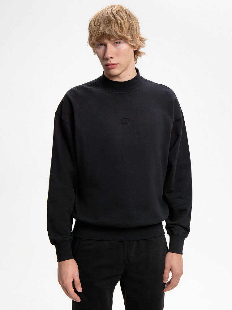 Свитшот Crew Hight Neck French Terry
