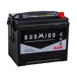 Аккумулятор BUSHIDO AGM 75R ОП 710A (260х173х225) D26L 260x173x225