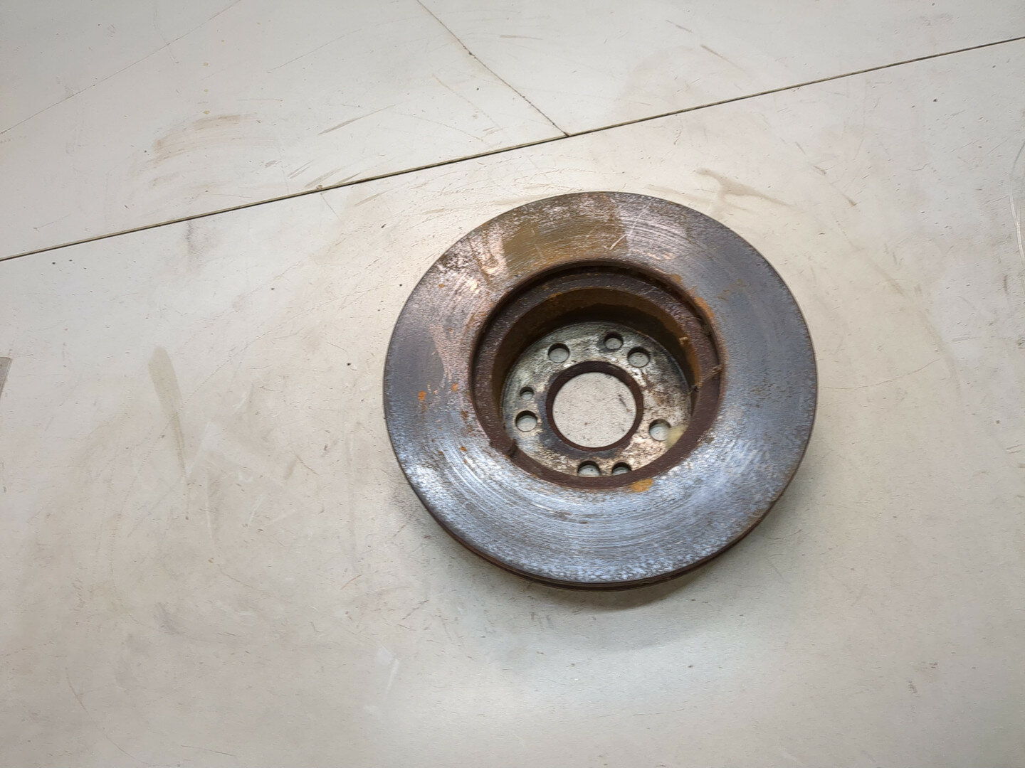 Диск тормозной передний Mercedes S W140 Б/У