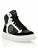 Кроссовки PHILIPP PLEIN, размер 32, черный матовый