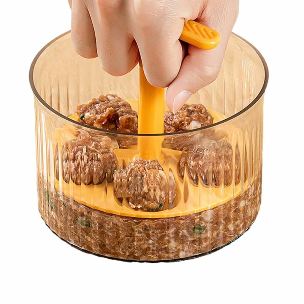 Формовщик для фрикаделек, оранжевый цвет