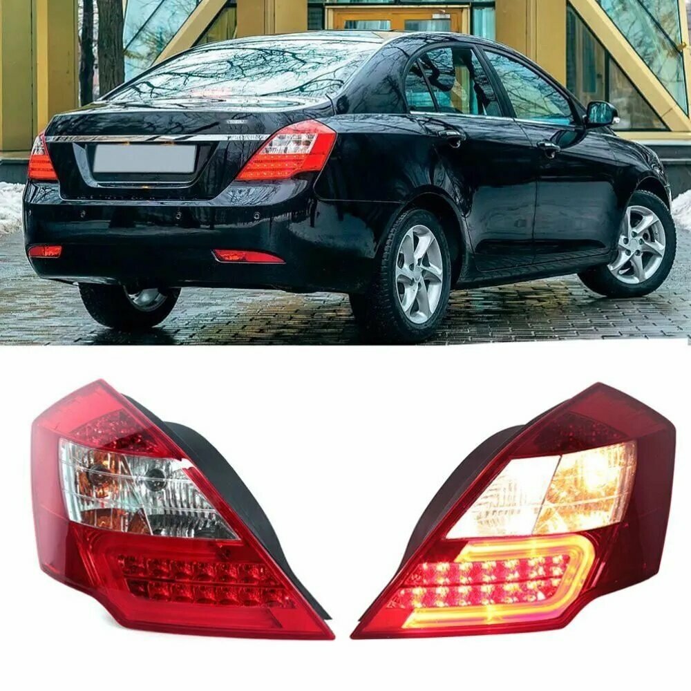 Фары автомобильные, Задний фонарь, 2 шт, арт. Geely Emgrand EC7 EC718 2013