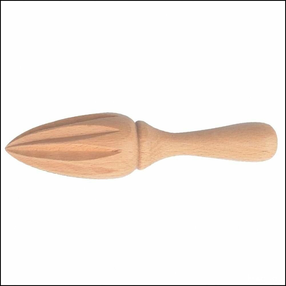 Деревянный соковыжималка для цитрусовых, Ручной лимонный пресс 16х3.5 см, Бук