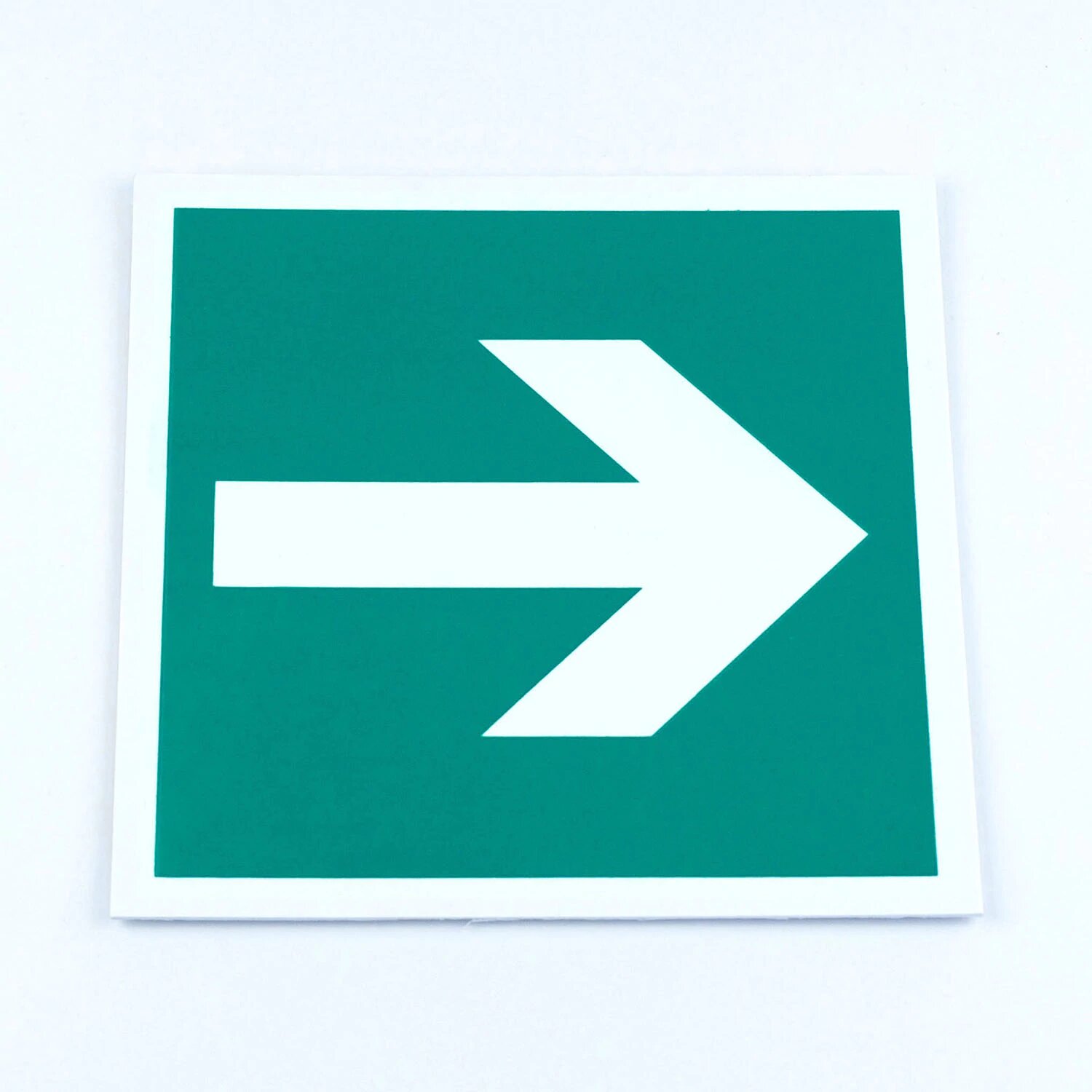 Знак эвакуационный "Направляющая стрелка", комплект 3 штук, 2002002 мм, фотолюминесцентный, пластик, E02-01