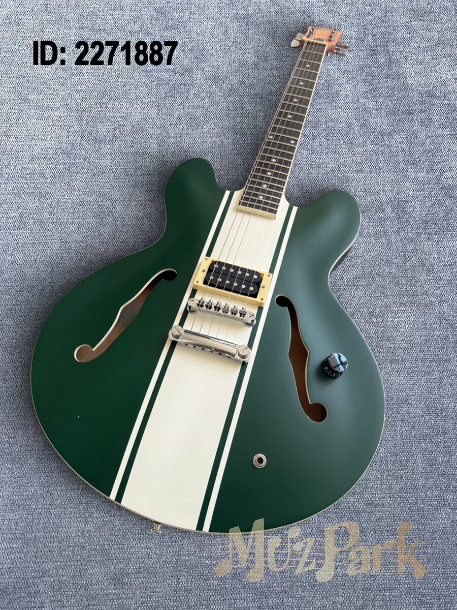 Джазовая полупустотелая электрогитара gibso