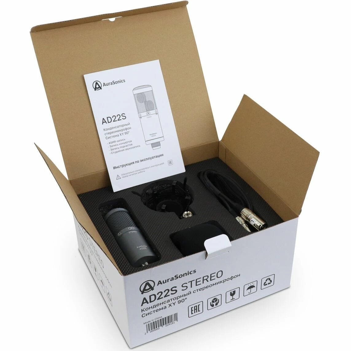 Микрофон AuraSonics AD22S Stereo — фото 1