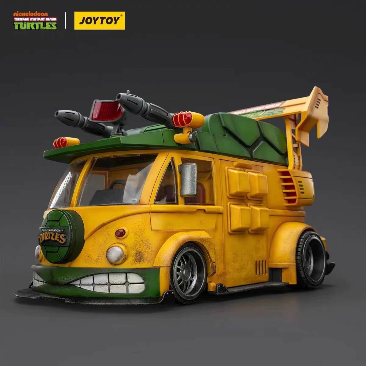 Игрушечный фургон "Черепаший фургон" JOYTOY, для Warhammer, ПВХ, статичная, желтый — фото 1