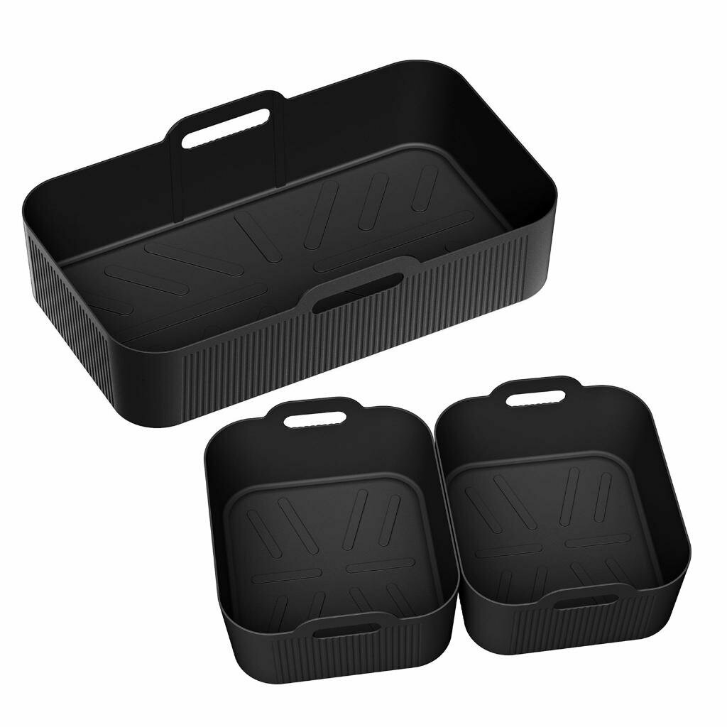 Форма для запекания "три в одном", подходит для аэрофритюрницы Ninja AF500-черный