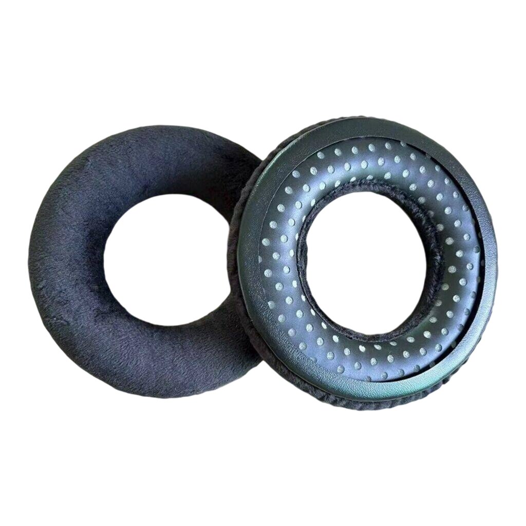 Совместимы с велюровыми накладками на наушники Beyerdynamic T1 T5P DT440 — черный велюр.