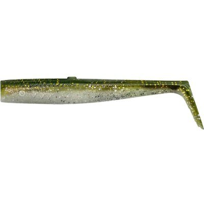 Мягкая приманка Savage Gear Sandeel V2 Tail 140, 14 см, 23 г, уп. 5 шт (Green Silver)