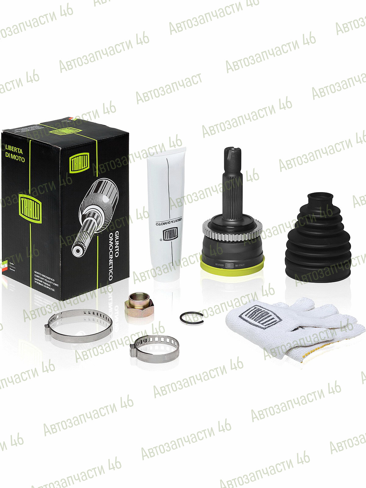 ШРУС передний наружный левый, правый Hyundai Solaris Хундай Солярис 1 2010 2014 Trialli