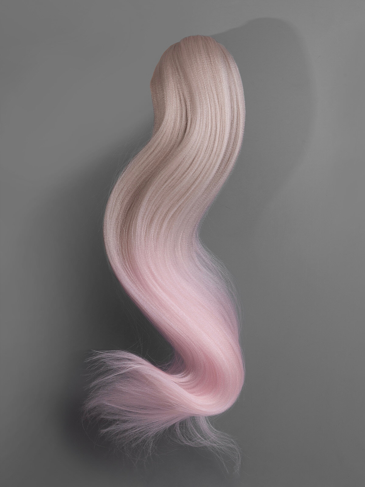 Hairshop Канекалон Вау Джау Малиновый раф 1,4м/100 г/101/Peach-S