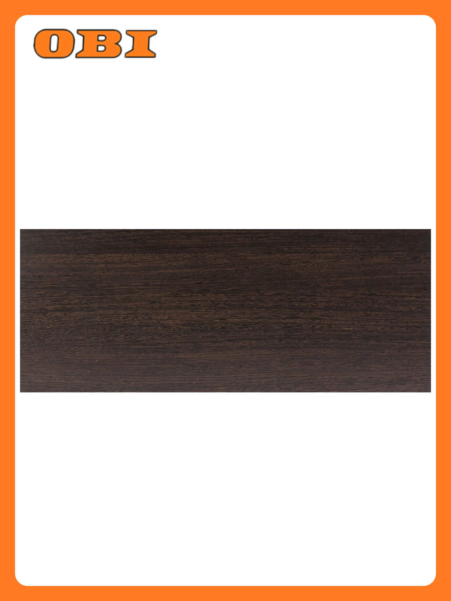 Полка Larvij "Дуб Венге", ЛДСП, настенная, 60 см x 25 см x 1,6 см