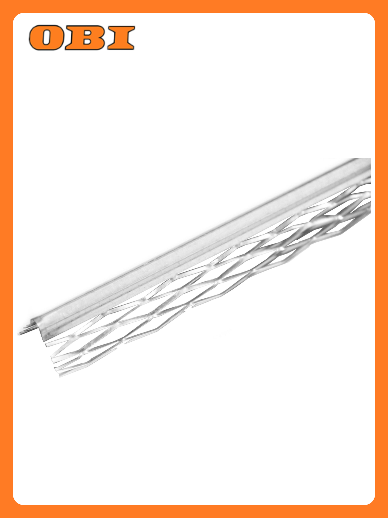 Профиль угловой из оцинкованной стали Таврос 3000х35х0,35 мм