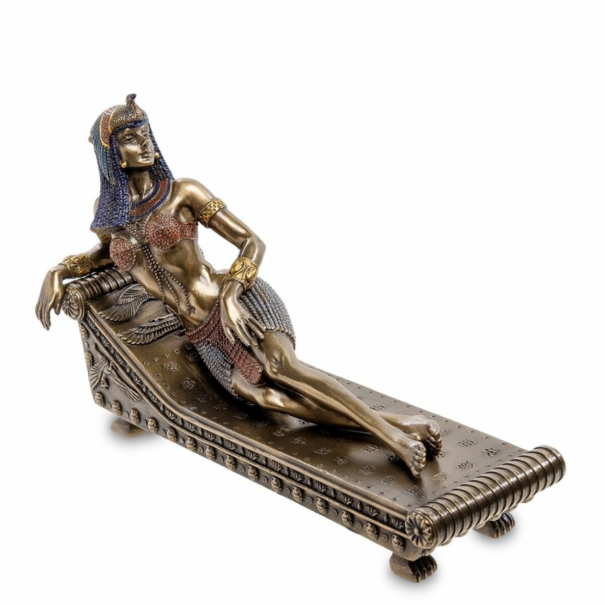 Статуэтка Клеопатра на ложе