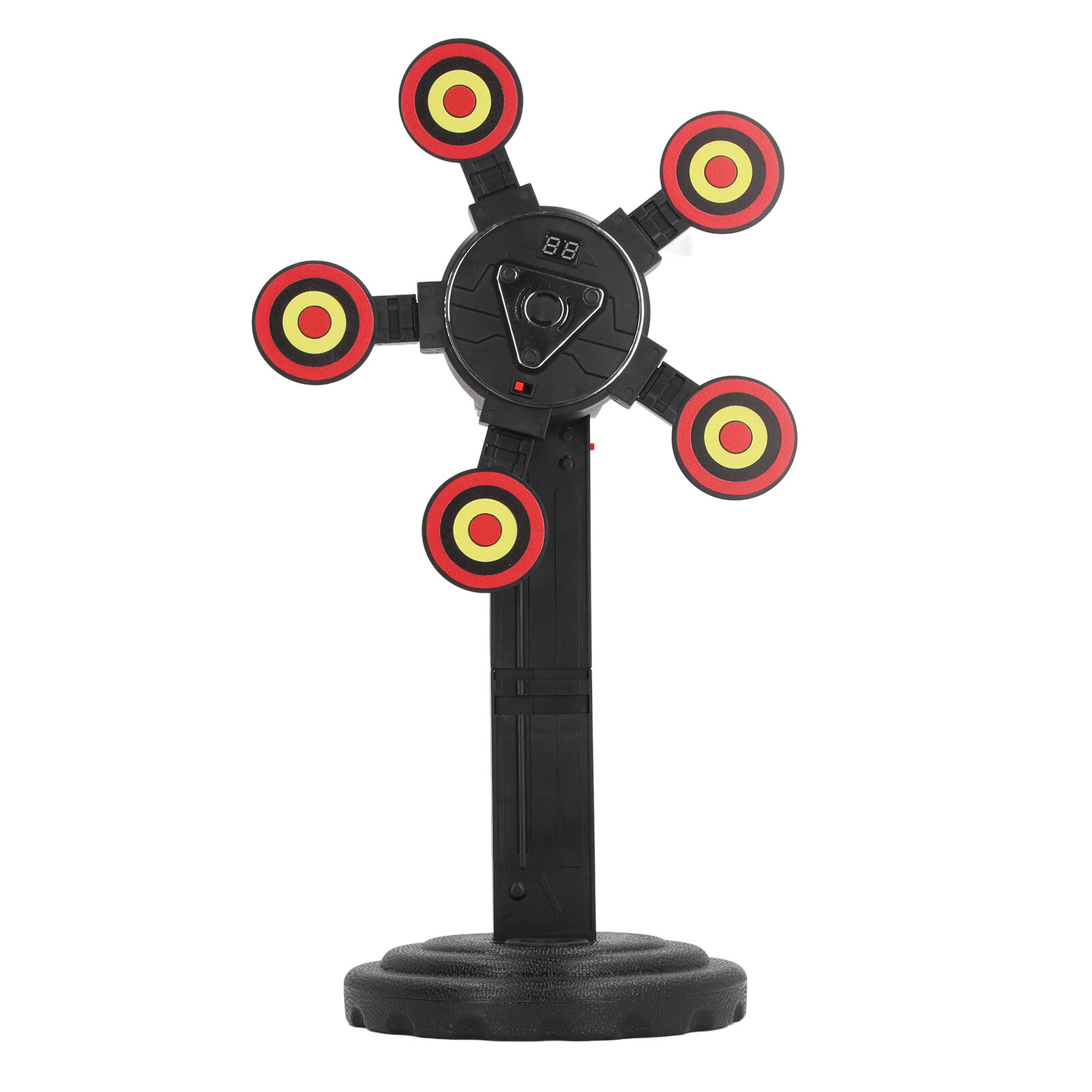 Электронная Мишень для Подсчета Очков для детей Со Звуковым Эффектом Автоматического Сброса, Вращающаяся на 360 Градусов Игрушка-Мишень для Соревновательной Практики