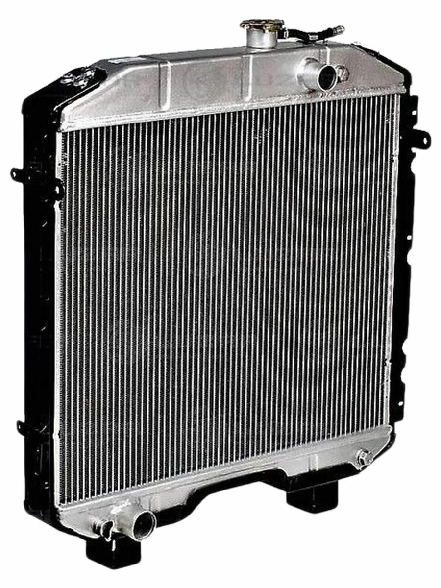 Радиатор охлаждения ГАЗ 66 (2-х ряд) алюм.