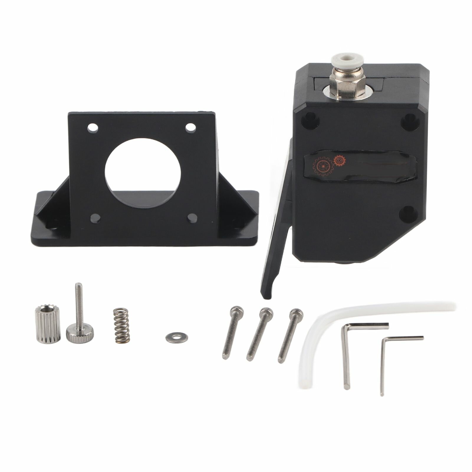 Комплект экструдера 3D-принтера, мягкие материалы, клон, двухшестеренчатый редуктор