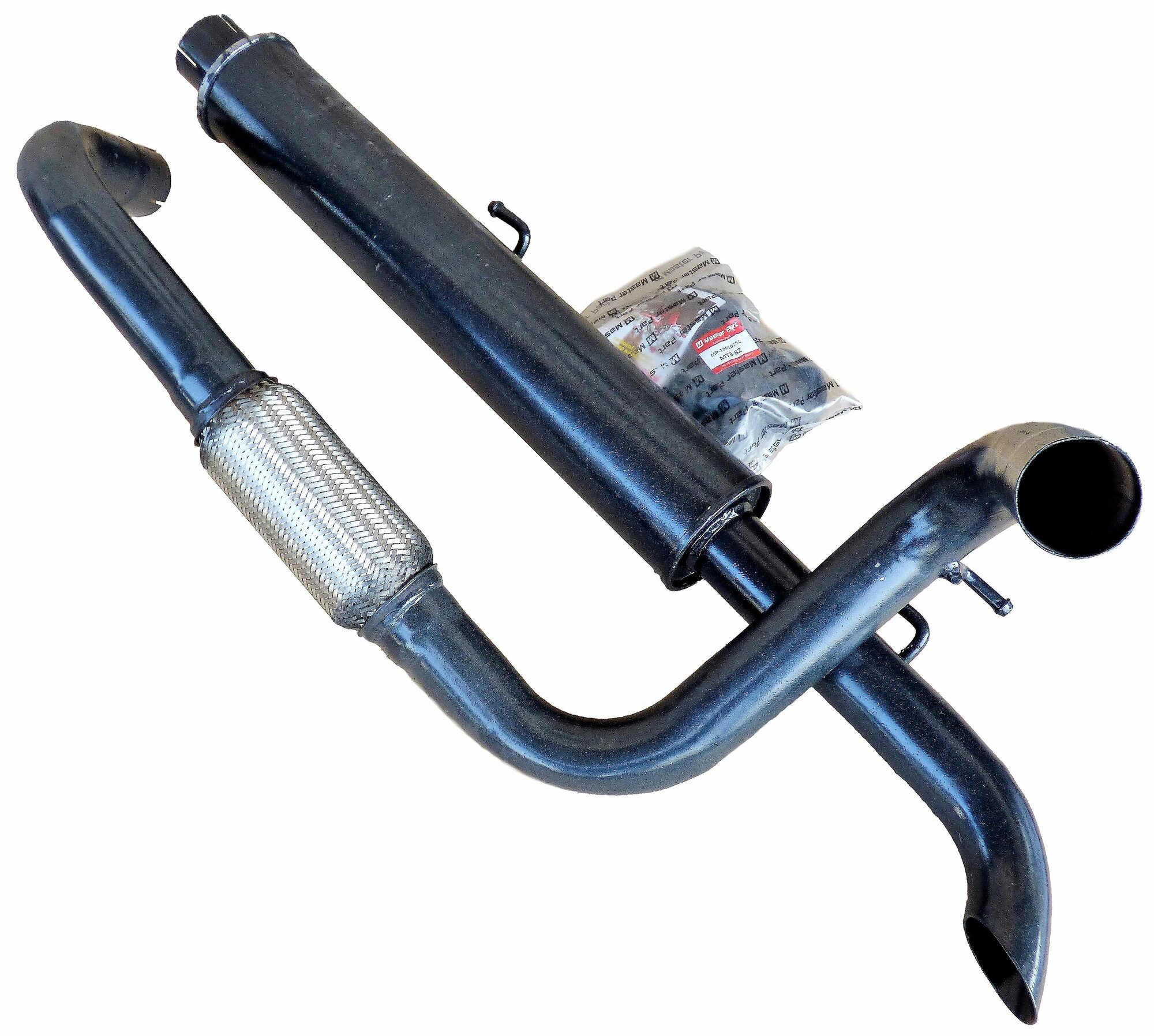 Набор для установки глушителя на кабину (для двигателей Д-240/243), на трактора МТЗ 80/82, Master Part