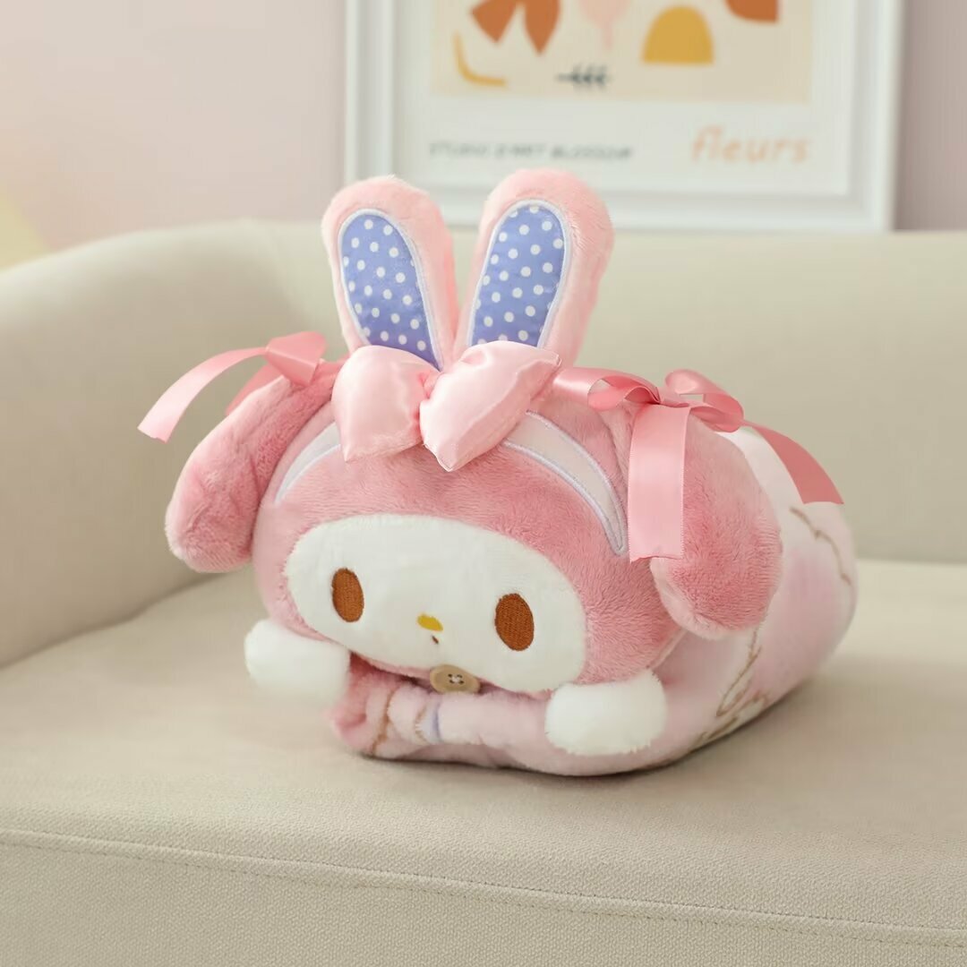 Плед с мультяшными персонажами, плюшевый плед для сна, плед для дивана, утепленный плед, плед для кондиционера, портативный дорожный плед, чехол для автомобиля.