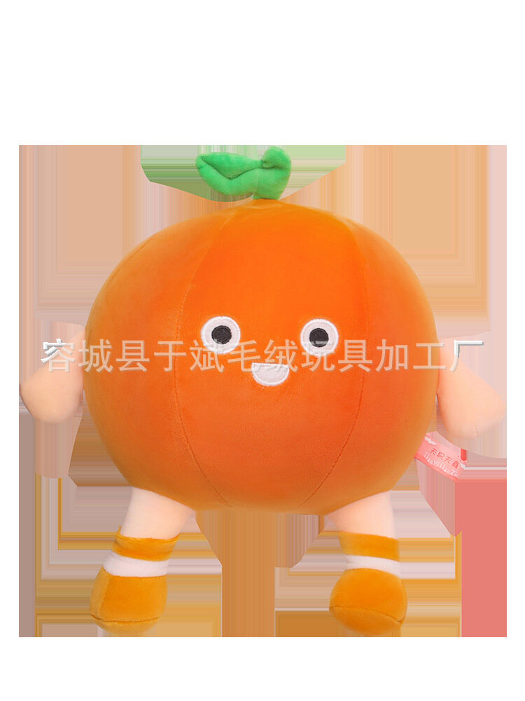 Оранжевое сердце Ruyi Chuangyi фруктовый оранжевый плюшевая игрушка кукла подушка для девочек подарок на день рождения